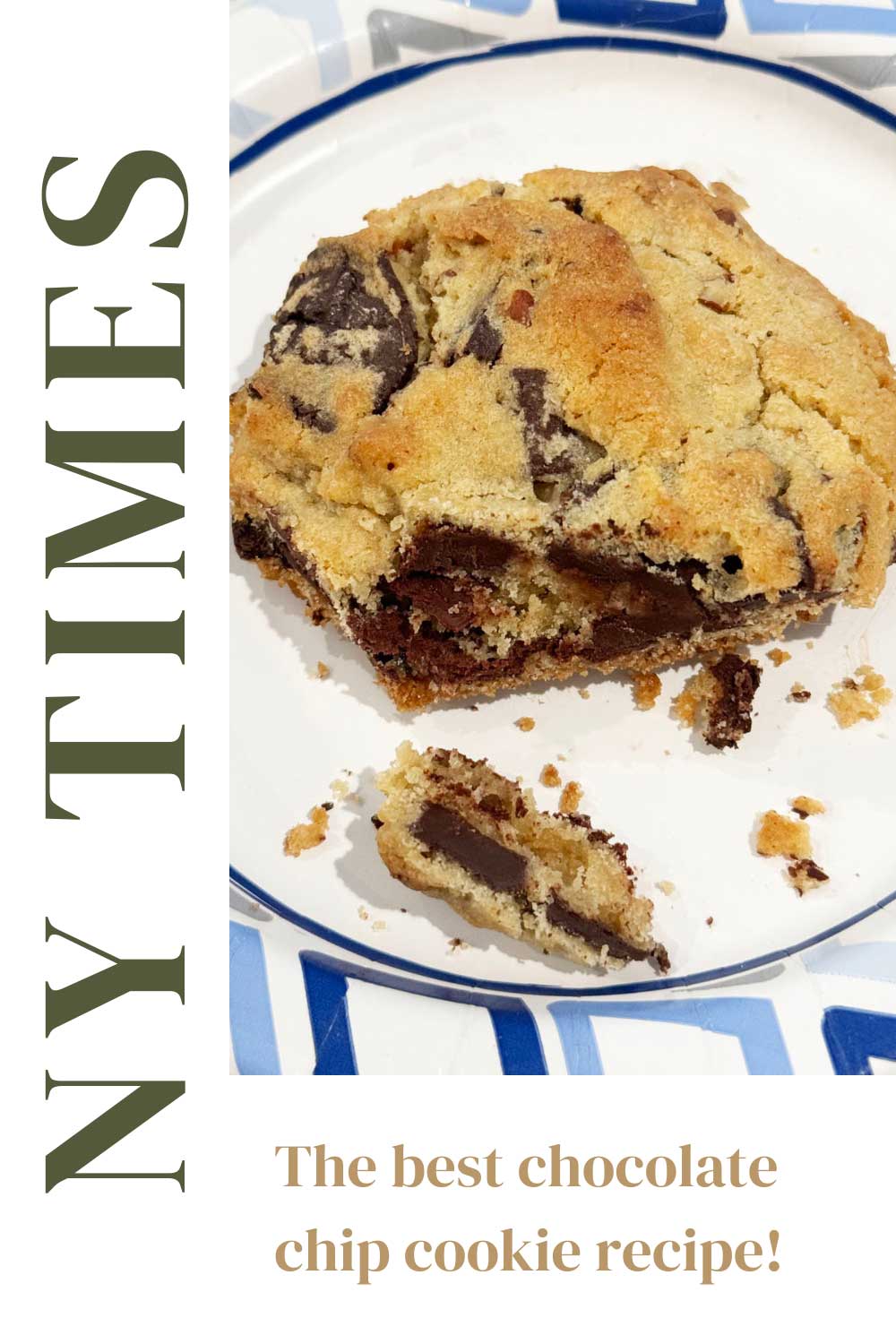 New York Times Chocolate Chip Cookies - Cookie Madness