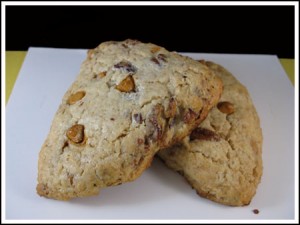 Rich Butterscotch Pecan Scones - Cookie Madness