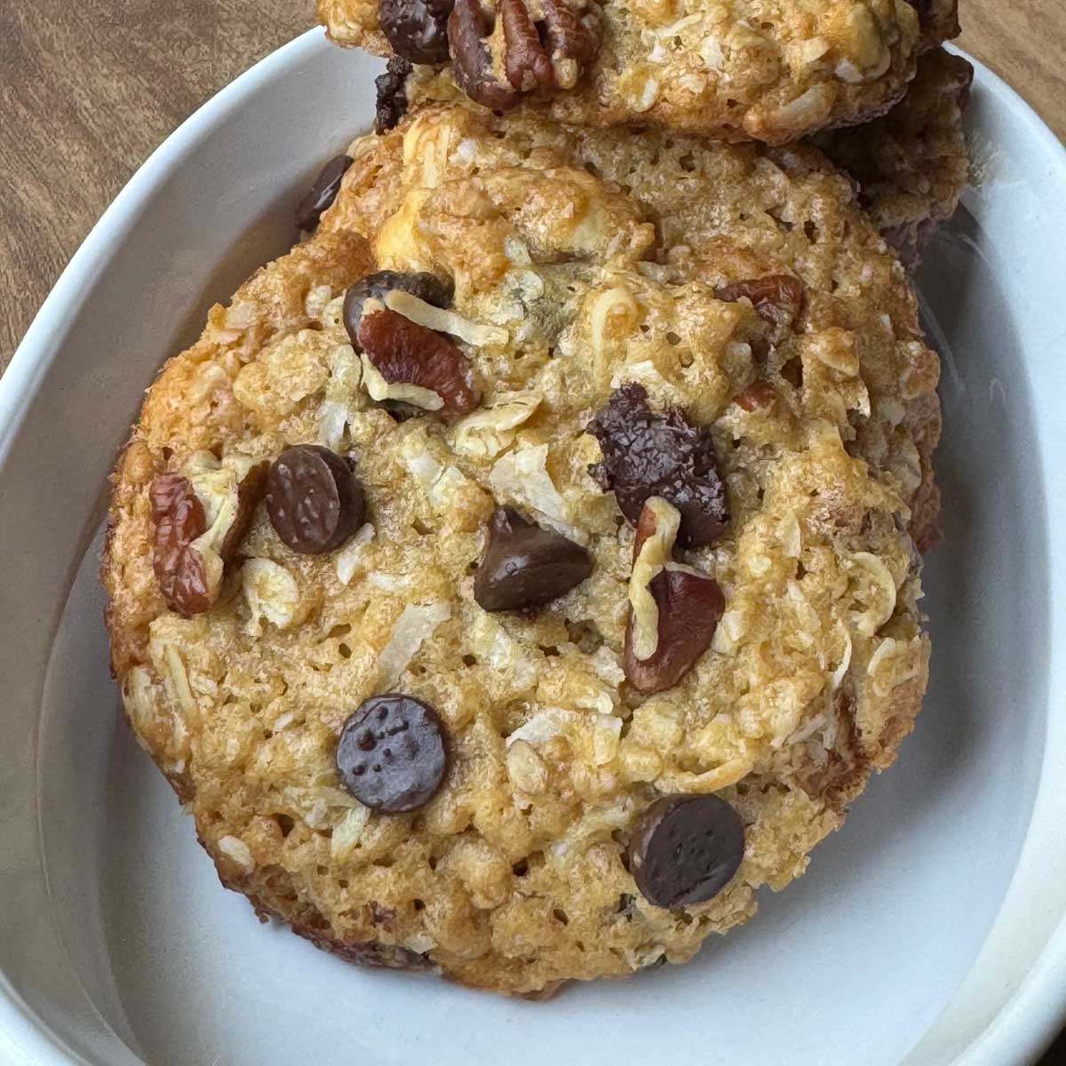 Alabama Cookies with Rice Krispies - Cookie Madness