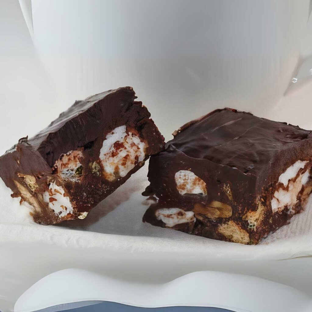 Rocky Road Graham Squares - Cookie Madness
