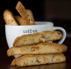 Apricot Almond Biscotti - Cookie Madness
