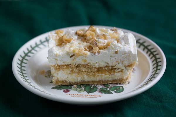 Pineapple Icebox Cake Cookie Madness