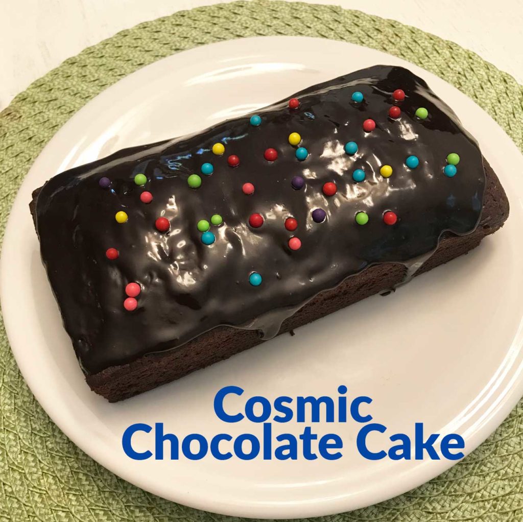 Cosmic Chocolate Cake - Cookie Madness