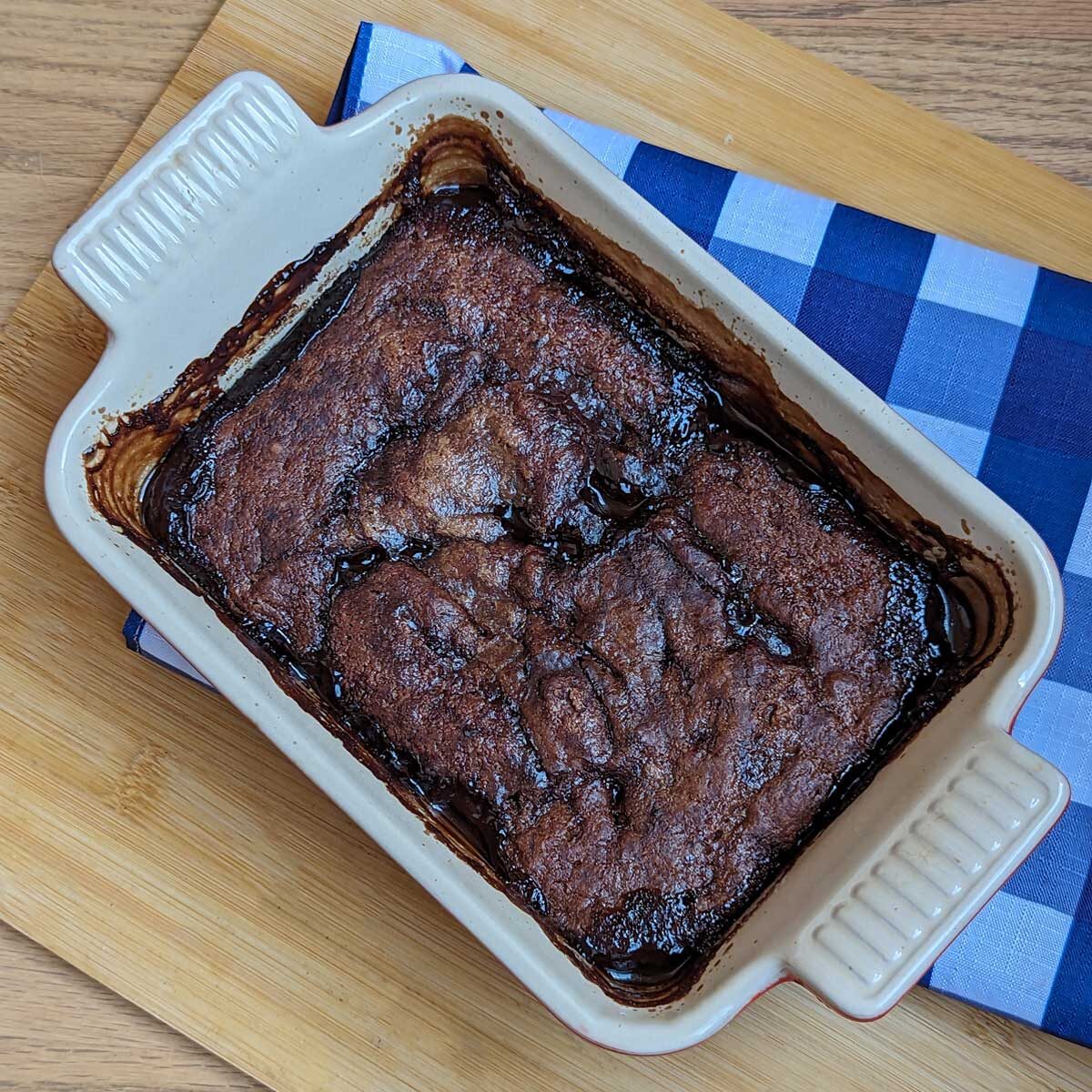 Pat's Chocolate Pudding Cake - Cookie Madness