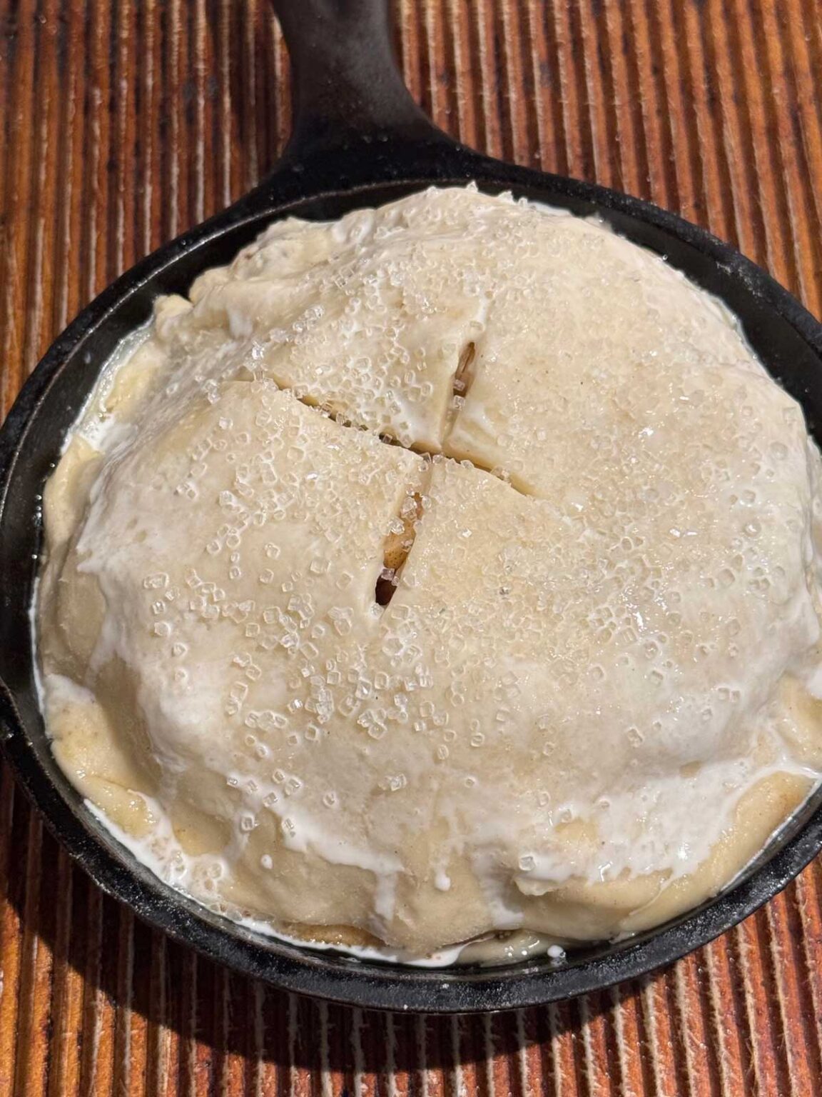 6-Inch Skillet Apple Pie - Cookie Madness