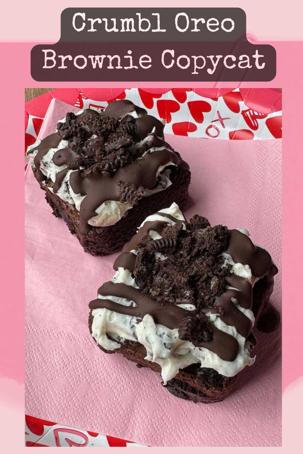 Crumbl Oreo Brownie Copycat - Cookie Madness
