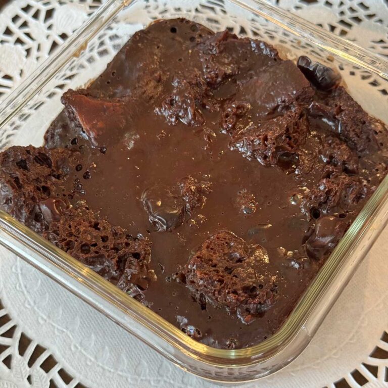 Chocolate Bread Pudding - Cookie Madness